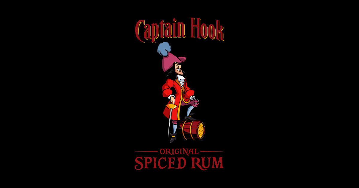 Captain Hook Spiced Rum - Captain Hook - Sticker | TeePublic