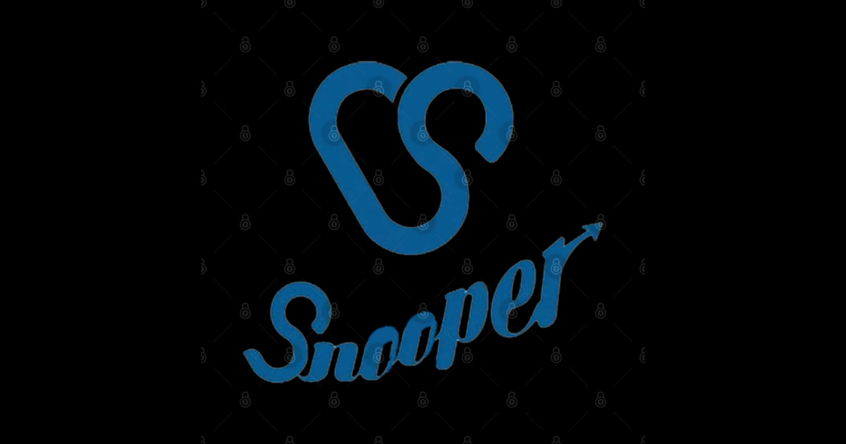 Snooper Logo - Snuper - Sticker | TeePublic