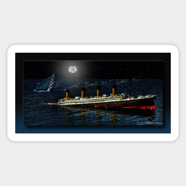SHIT! ( Captain Smith RMS Titanic) - Rms - Sticker | TeePublic