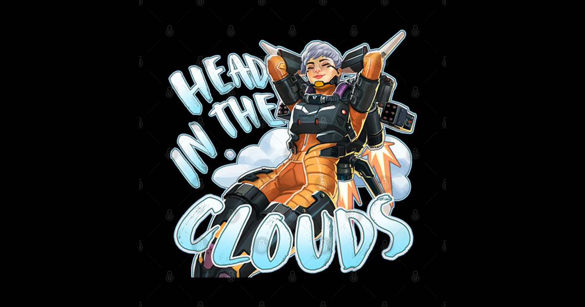 Valkyrie - Head In The Clouds - Apex Legends - Sticker | TeePublic