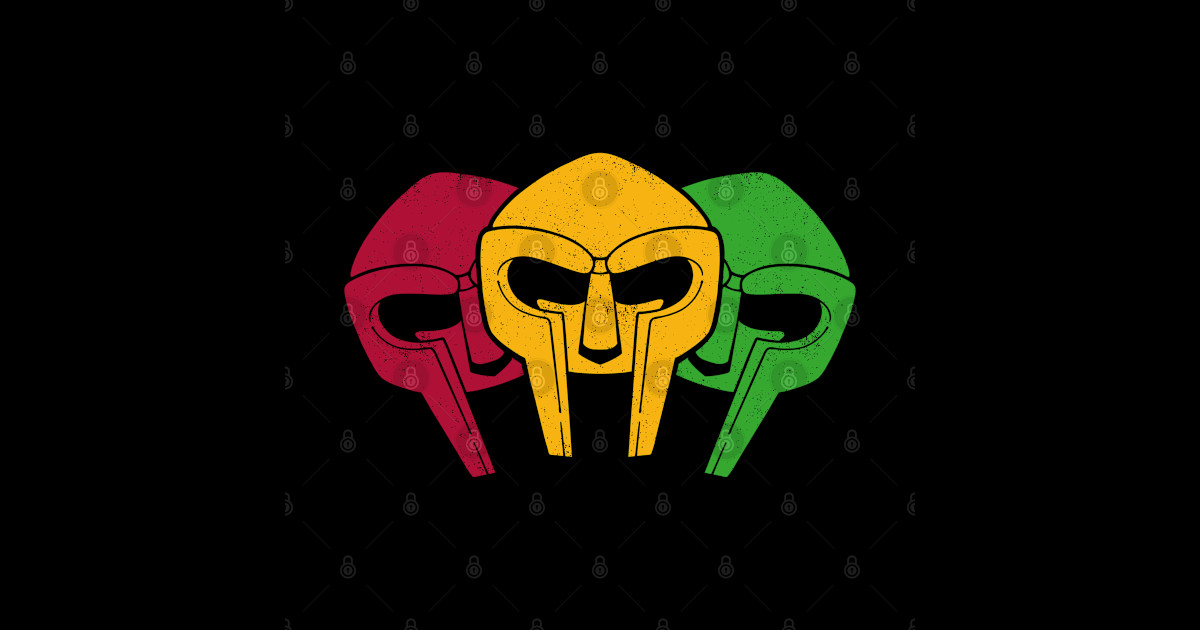 three mf doom masks - Mf Doom - Sticker | TeePublic