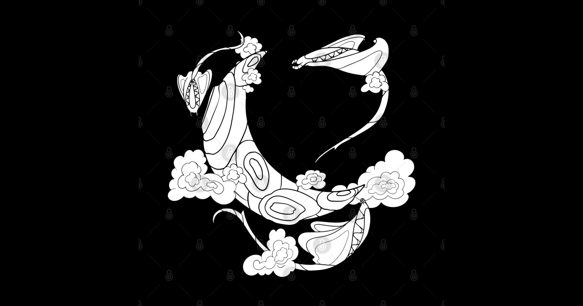 Space Stingray Outline - Space Stingray - Sticker | TeePublic