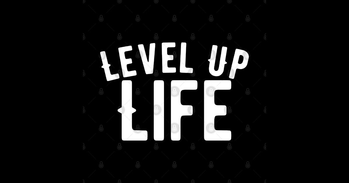 Level up - Level Up - Sticker | TeePublic