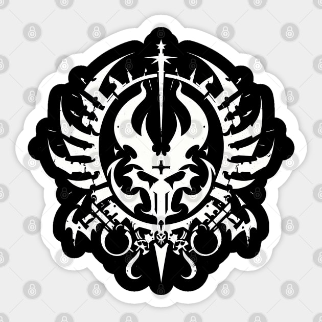 Dark Eldar Logo - Dark Eldar - Sticker | TeePublic