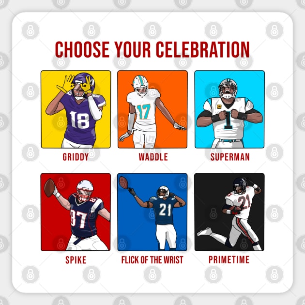 famous celebration in football - Football Celebration - Sticker | TeePublic