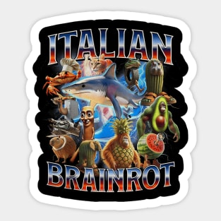 Italian Brainrot Stickers for Sale | TeePublic