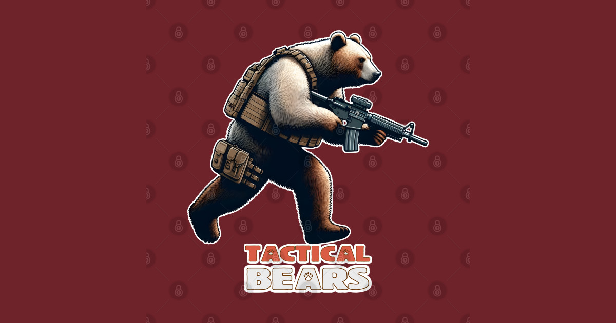 Tactical Bears - Tactical - T-Shirt | TeePublic
