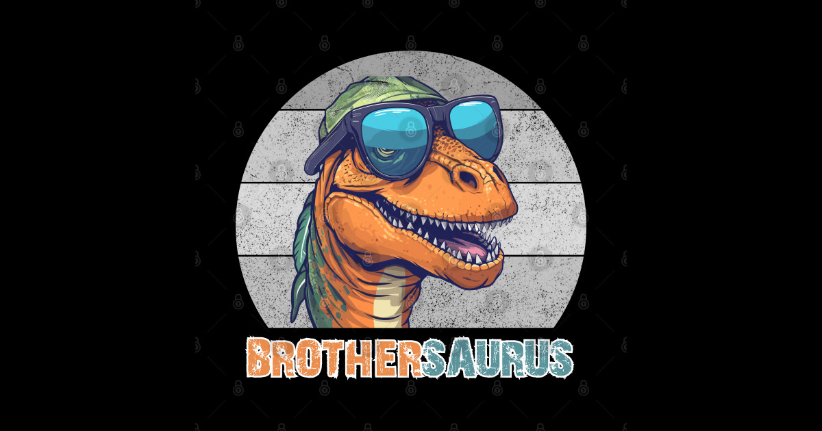 Brothersaurus T rex Dinosaur Brother Saurus Family Matching ...