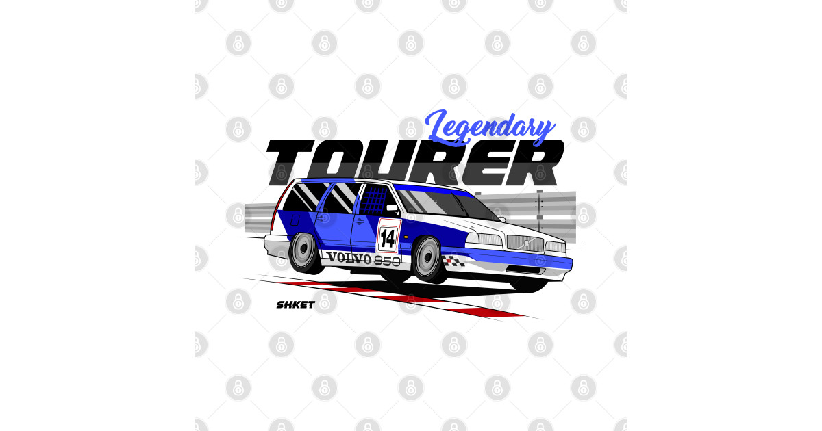 BTCC Legendary Wagon - Btcc - T-Shirt | TeePublic