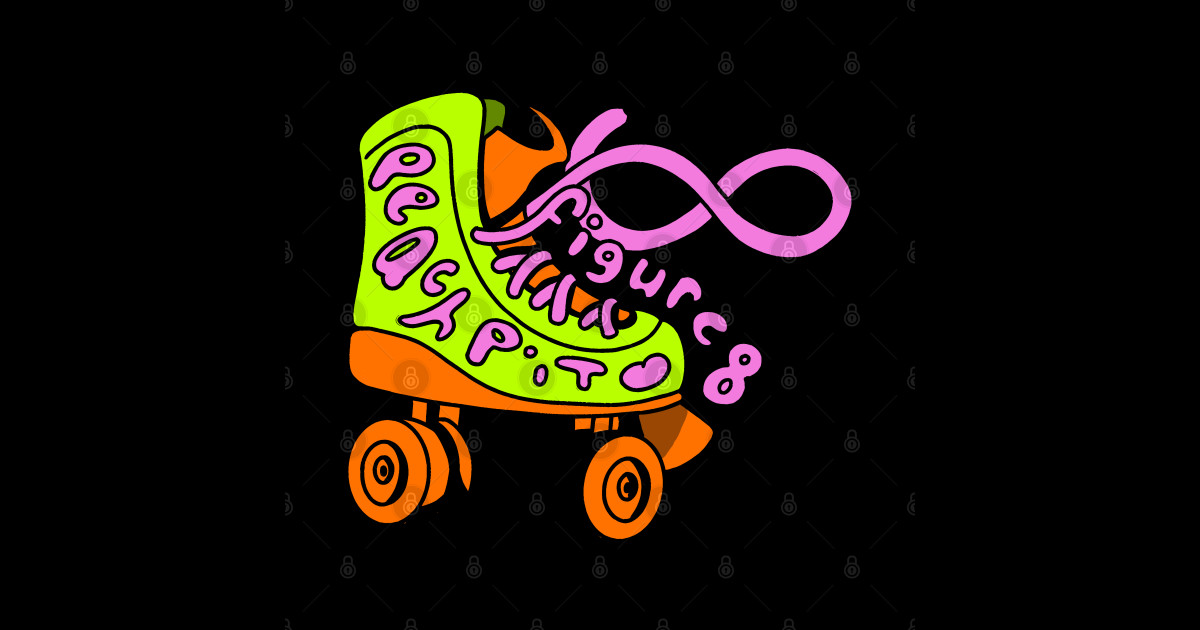 Roller Skates Figure 8 - Ice Nine Kills - Sticker | TeePublic