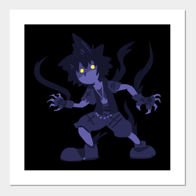 Anti Form Sora - Kingdom Hearts - Posters and Art Prints | TeePublic