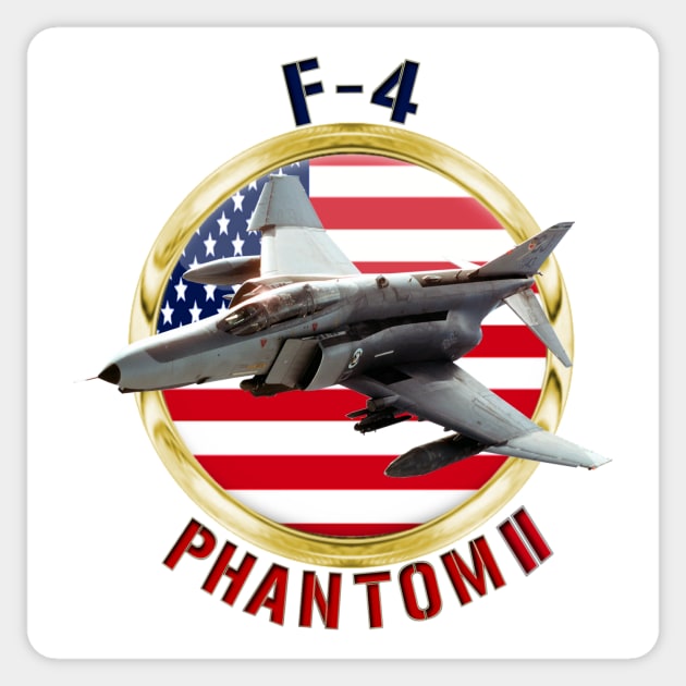 F-4 Phantom USA - F 4 Phantom - Sticker | TeePublic
