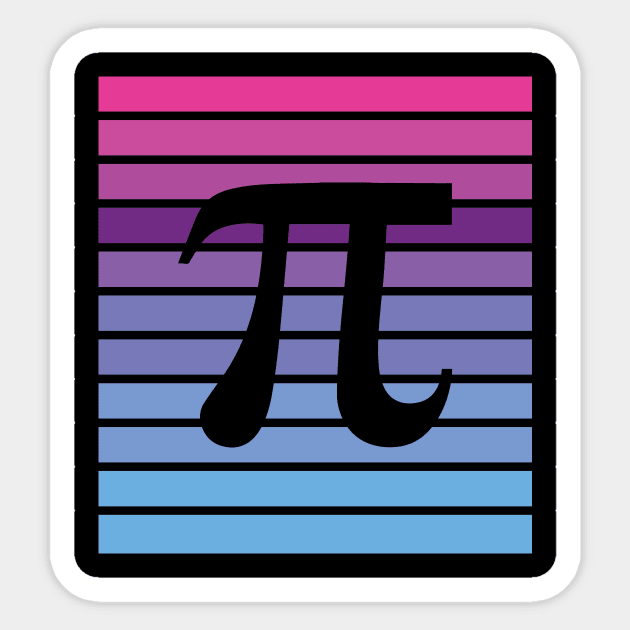Math Pi symbol - Math Pi Symbol - Sticker | TeePublic