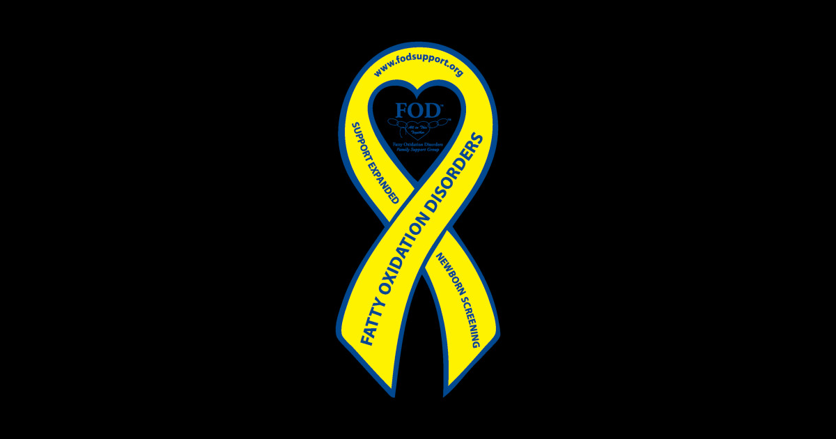 Main FOD Awareness Ribbon - Fod - Sticker | TeePublic