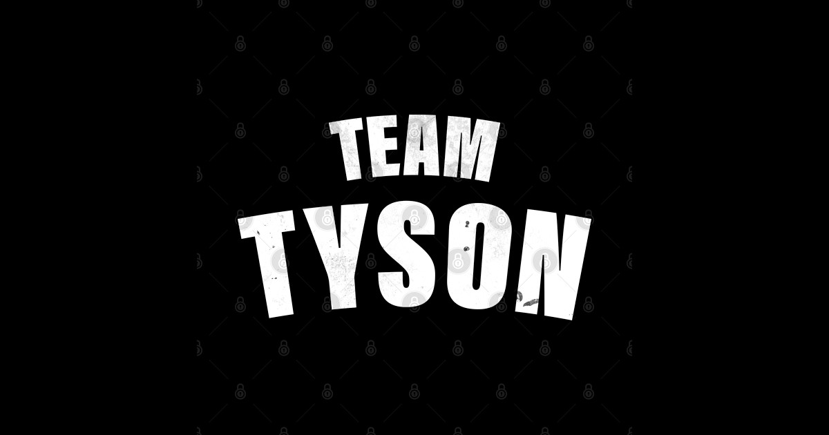 Team TYSON Family Personalized Name Vintage - Team Tyson - Sticker ...
