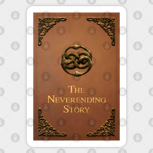The Neverending Story Classic Book Cover - The Neverending Story ...