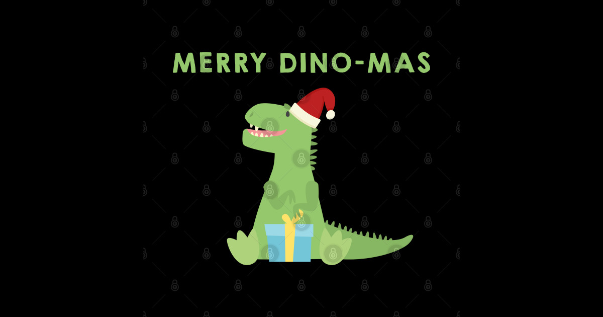 Merry Dino-mas Christmas and Holiday designs - Merry Christmas ...