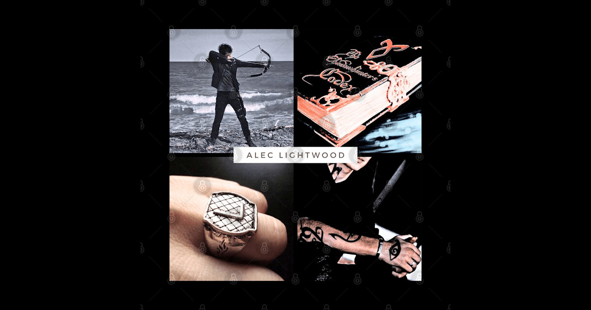 Shadowhunters Edit: Alec Lightwood Aesthetic Collage - Shadowhunters - Posters and Art Prints ...