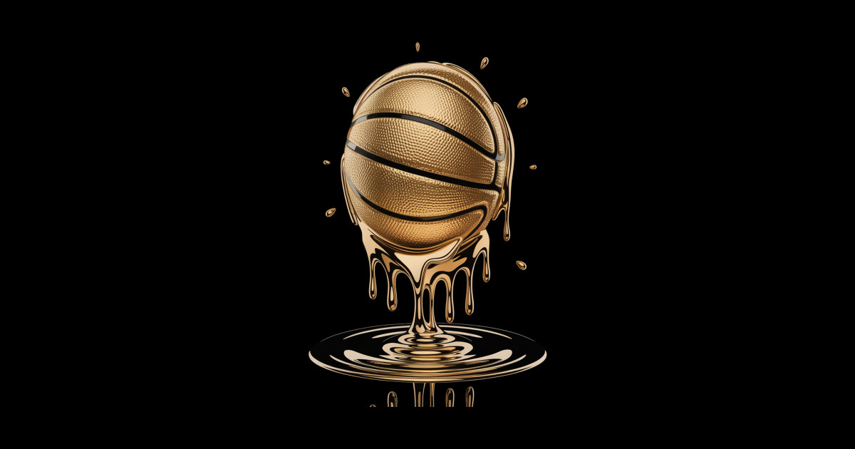 Dripping Gold Basketball Respect The Drip Basketball Hoop - Dripping ...