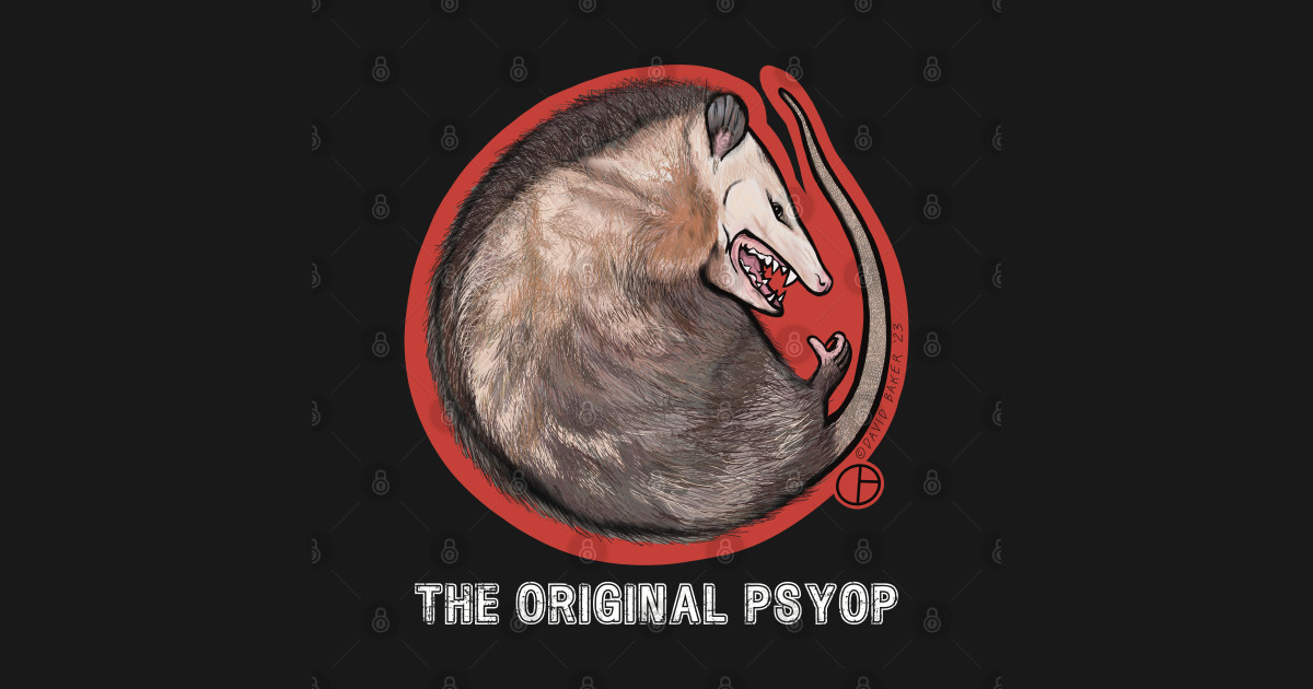 The Original PsyOp - Possum - T-Shirt | TeePublic