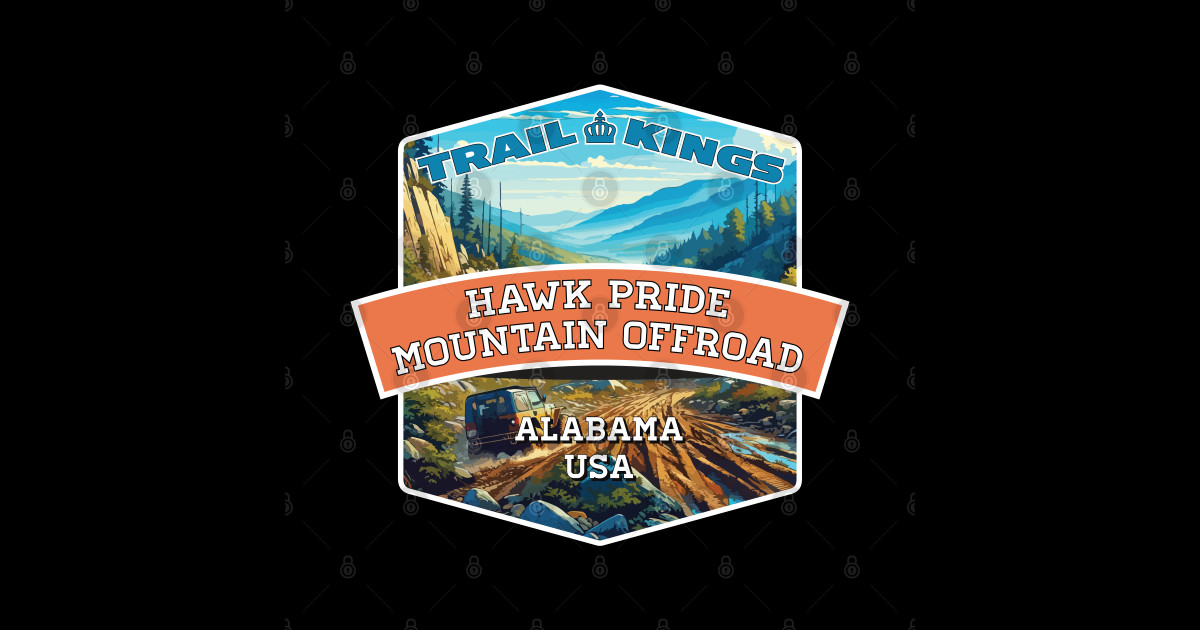 Trail Kings: Hawk Pride Mountain Offroad - Hawk Pride - Sticker | TeePublic