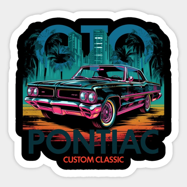 1965 Pontiac GTO - Pontiac Gto The Judge - Sticker | TeePublic
