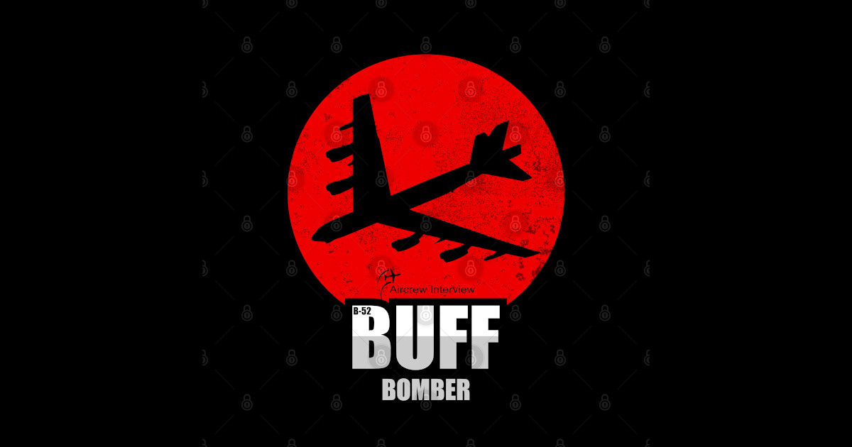 B-52 BUFF (distressed) - B 52 Stratofortress - Posters and Art Prints ...