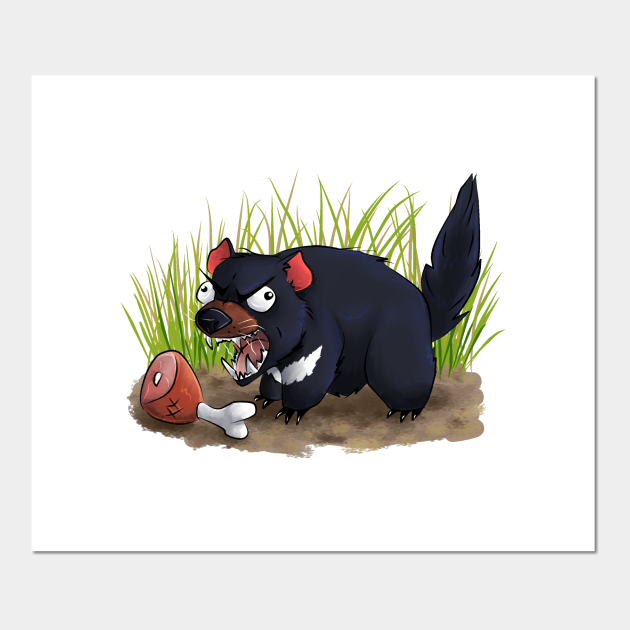 Tazzy Devil - Tasmanian Devil - Posters and Art Prints | TeePublic