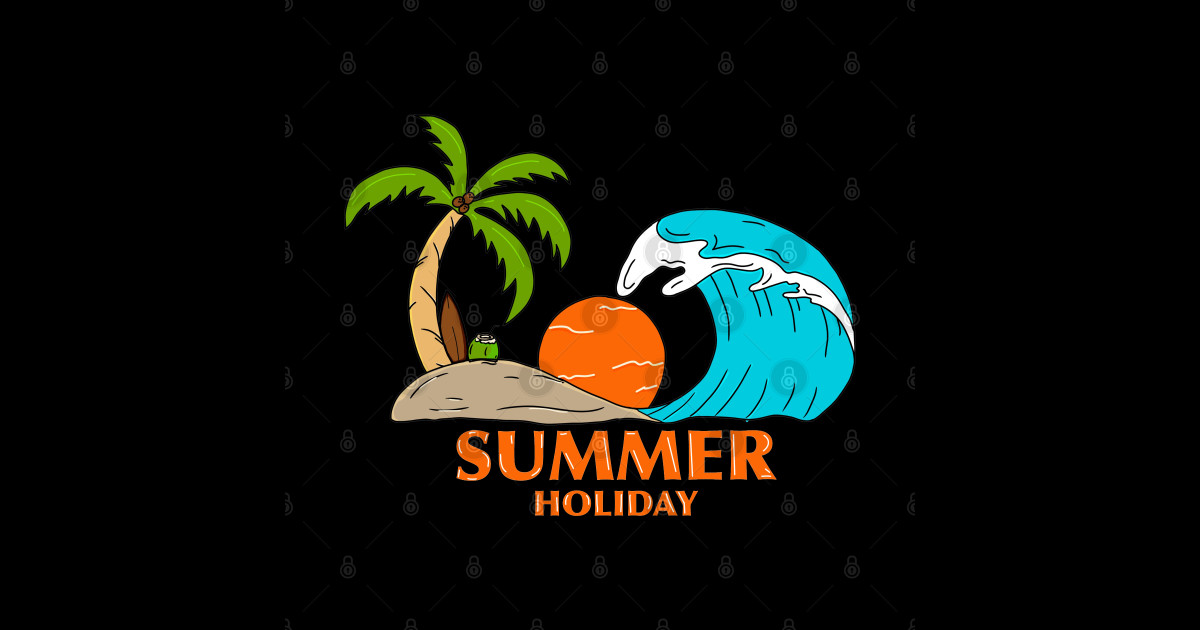 Summer Holiday - Summer Holiday - Sticker | TeePublic
