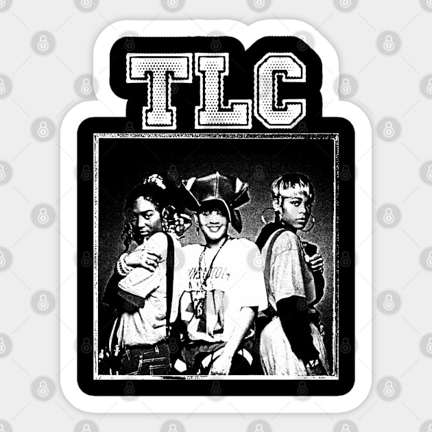 RETRO TLC 90S - Tlc - Sticker | TeePublic