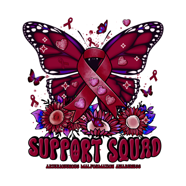 Arteriovenous Malformation Awareness - Support Squad butterfly ...