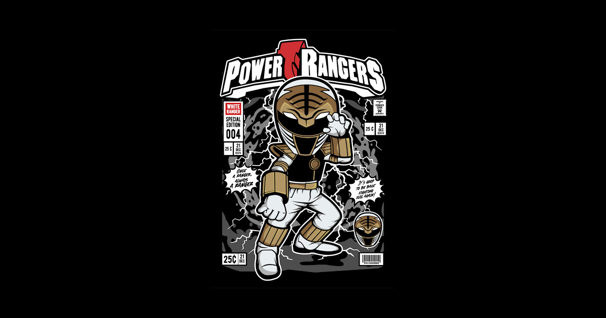 Power Ranger - Power Rangers - Sticker | TeePublic
