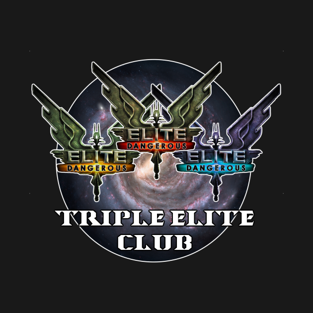 Elite Dangerous Triple Elite Club - Elite Dangerous - T-Shirt | TeePublic