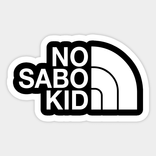 No Sabo Kid - No Sabo Kid - Sticker | TeePublic
