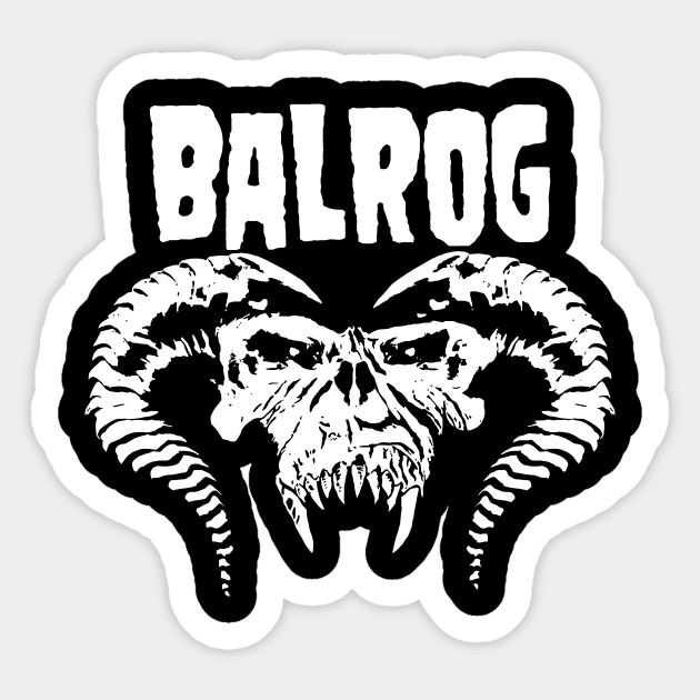 Balrog Danzig Mashup - Balrog - Sticker | TeePublic
