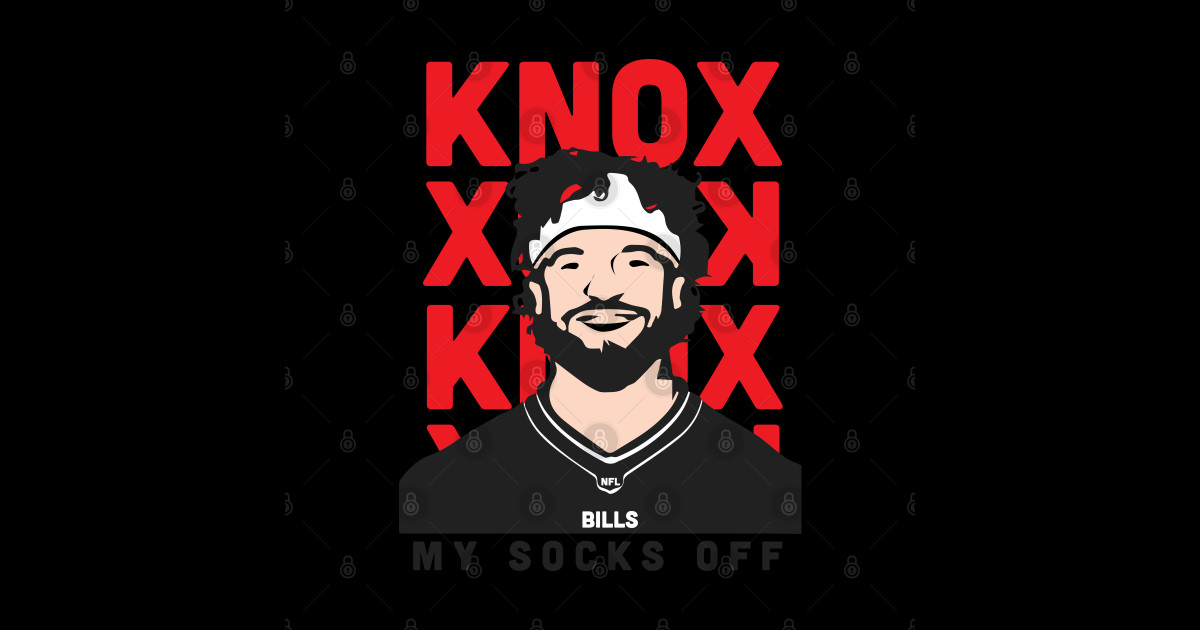 Dawson Knox - Buffalo Bills - Sticker | TeePublic