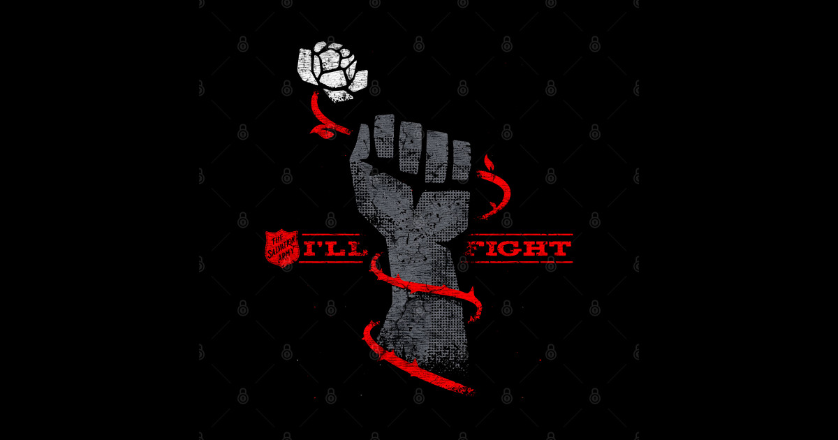 Flower Fight - Flower - Sticker | TeePublic