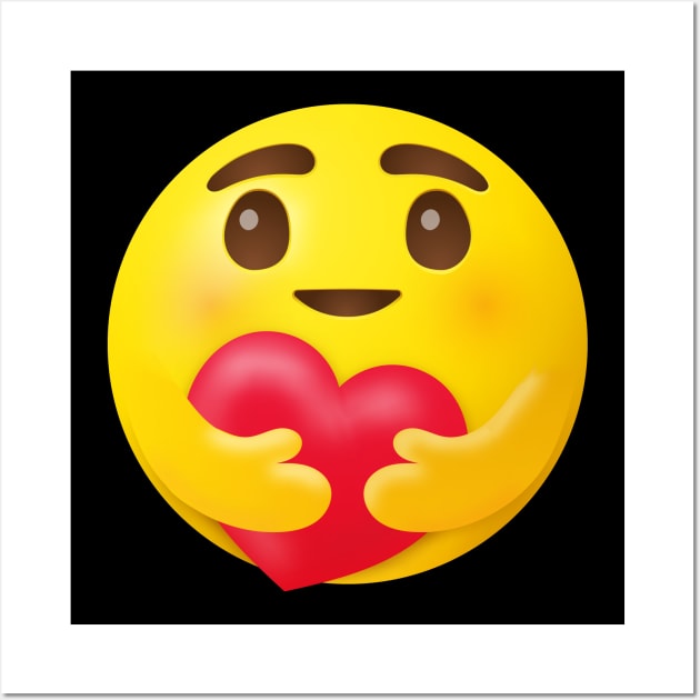 Care emoji - Care Emoji - Posters and Art Prints | TeePublic