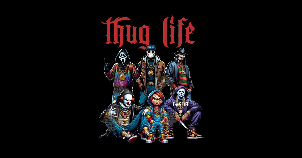 Cartoon Christmas Thug Life, Movie Character, Thug Life Xmas, Thug Life ...