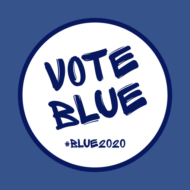 Vote Blue - Vote Blue - T-Shirt | TeePublic