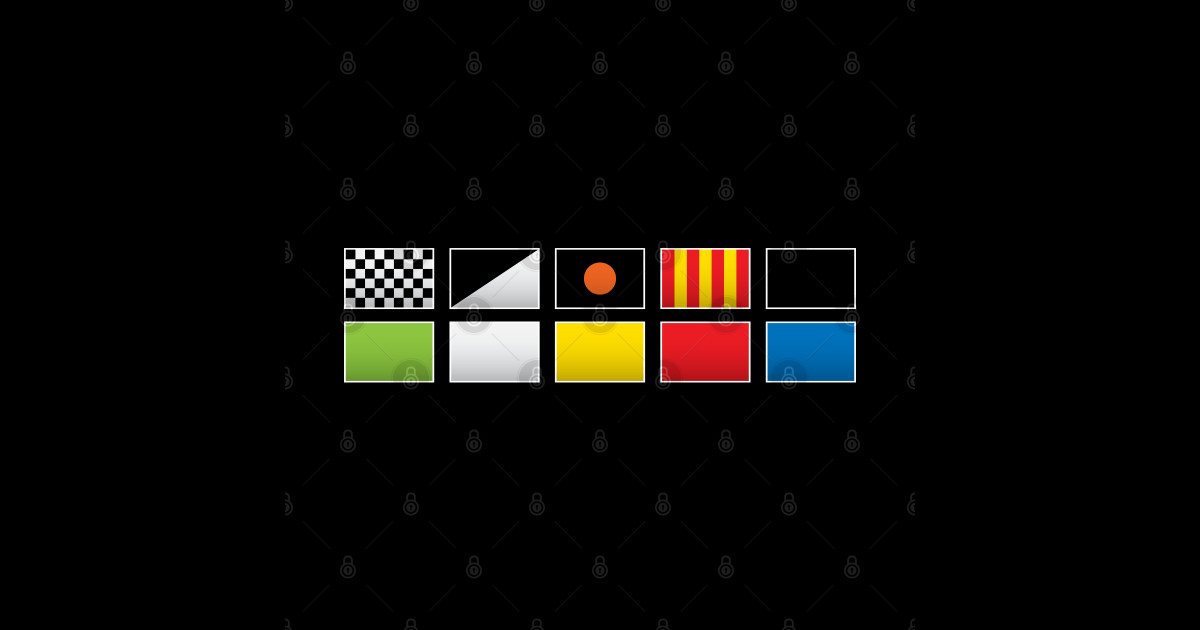 F1 Racing Flags - F1 - Posters and Art Prints | TeePublic