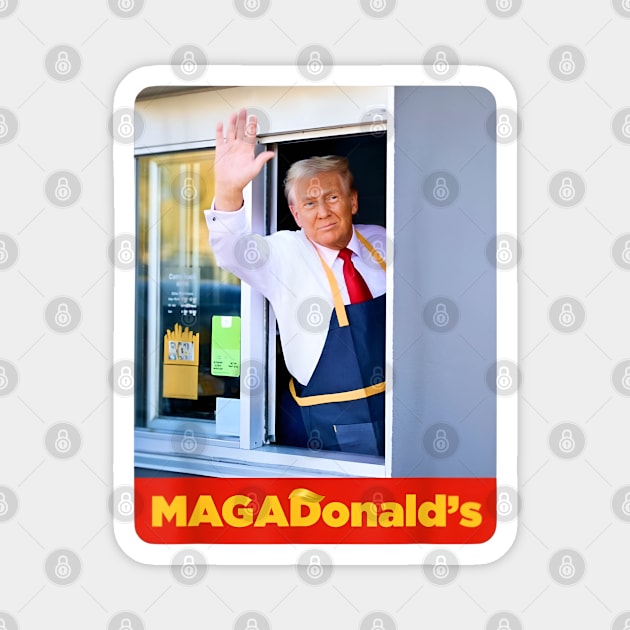 Magadonalds - Magadonalds - Magnet | TeePublic