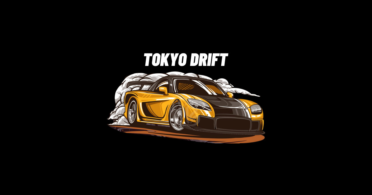 Tokyo drift RX7 - Han - Sticker | TeePublic
