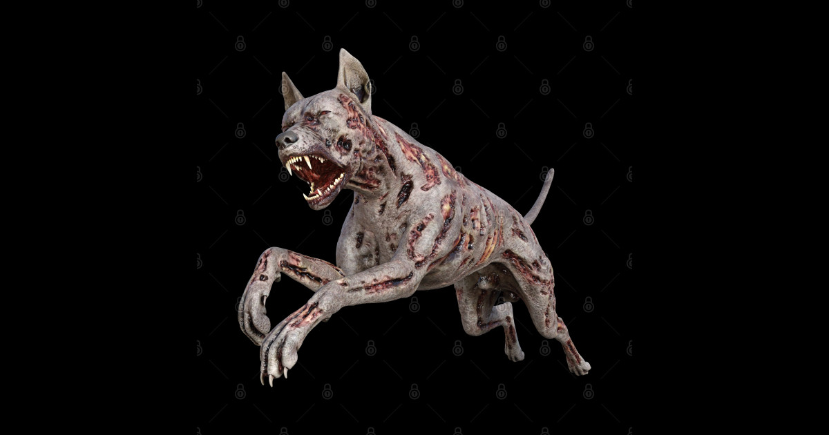 Halloween Zombie Dog - Halloween - Sticker | TeePublic