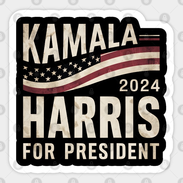 Kamala Harris For President - Kamala Harris For President - Sticker ...