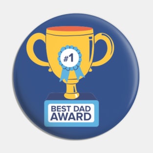 Best Dad Award Pins and Buttons for Sale | TeePublic