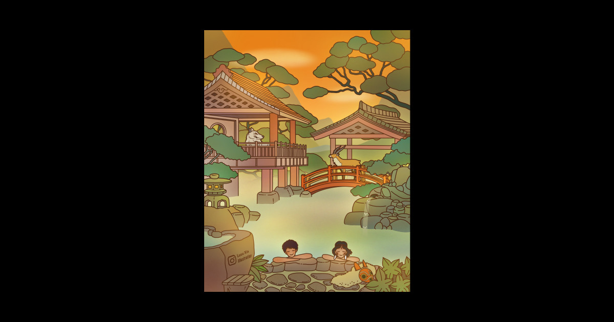 Hot Spring Date - Hot Springs - Sticker | TeePublic