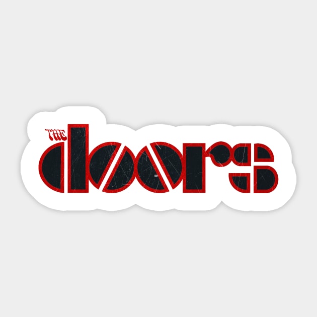 The Doors Vintage - Doors - Sticker | TeePublic