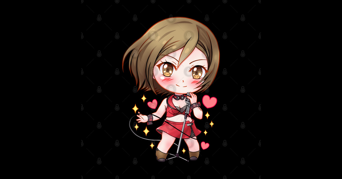 V3 Red Virtual Idol ! - Meiko Vocaloid - Sticker | TeePublic