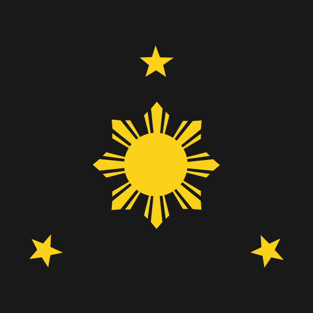 Philippines Sun and Stars - Philippines - T-Shirt | TeePublic